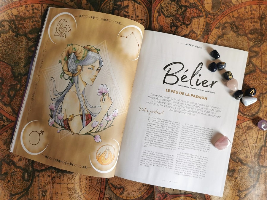 J'ai dessiné pour le magazine astrologie télé Star-Aemarielle